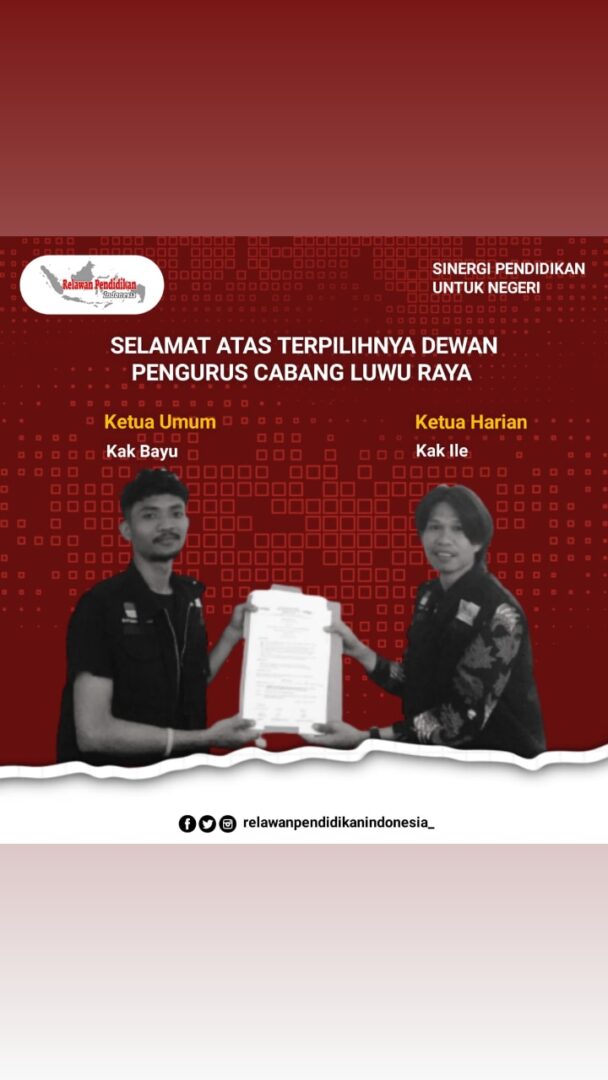 Linisiar.id DPC Relawan Pendidikan Indonesia Luwu Raya Gelar Mubes ...